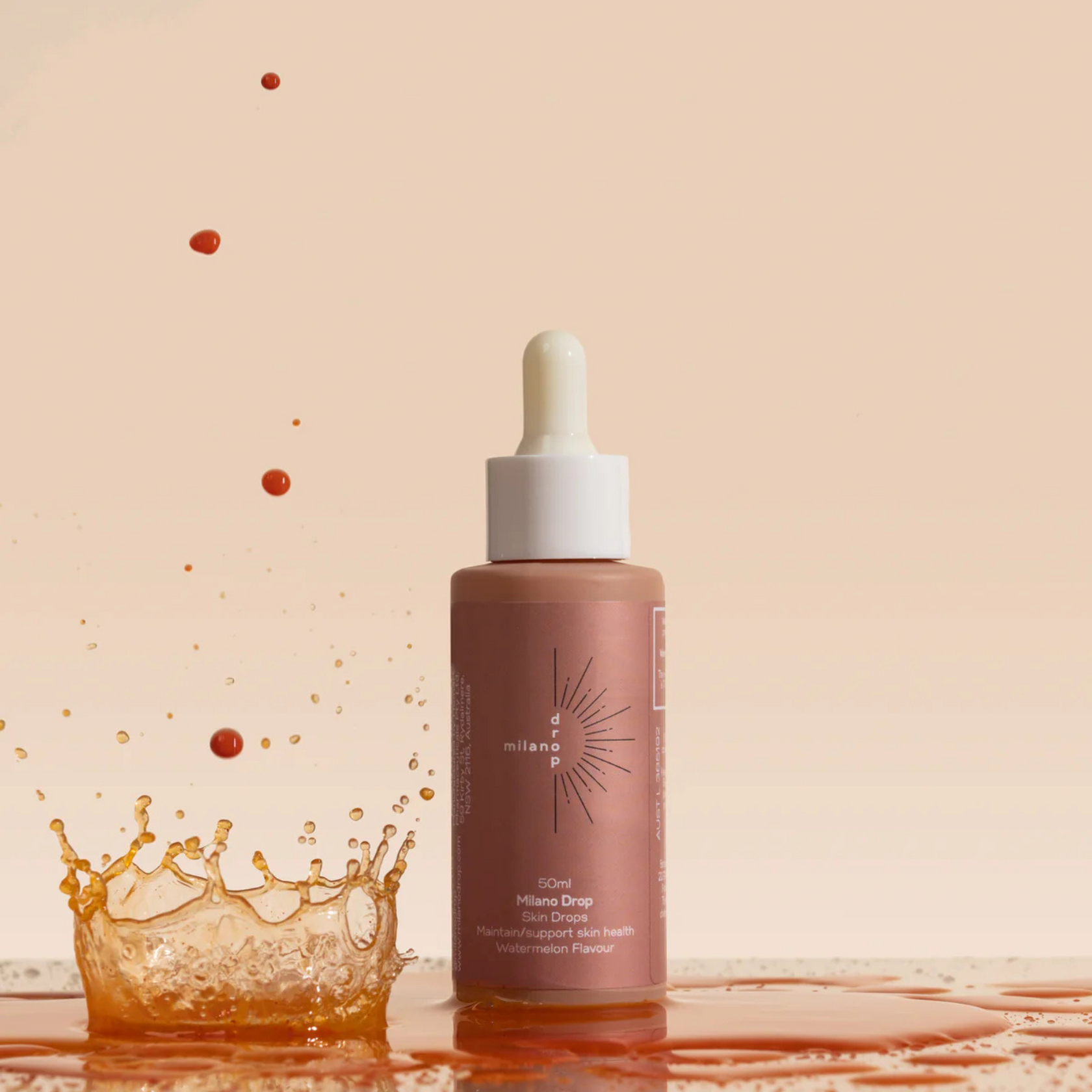 Milano Drop – Drinkable self-tanner | Natural tan without UV!
