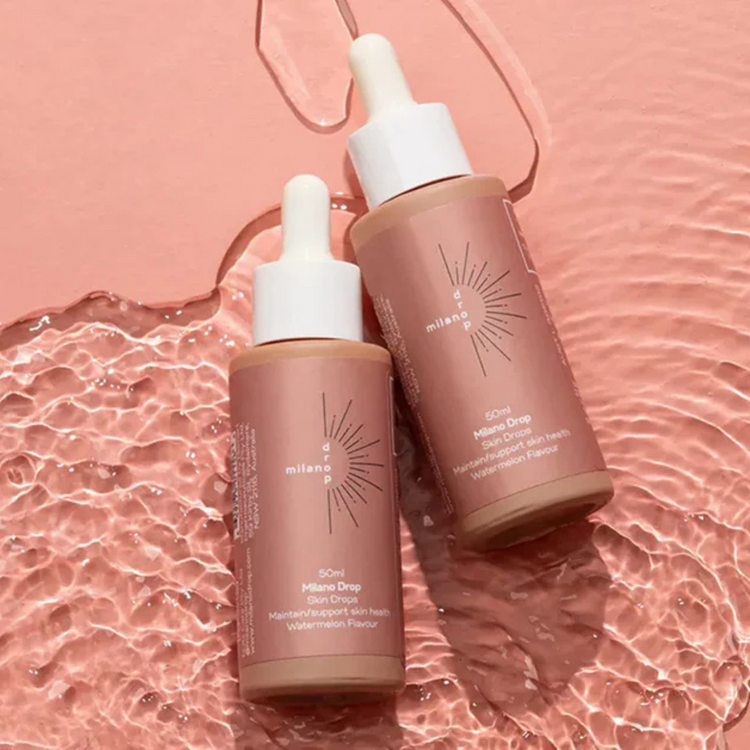 Milano Drop – Drinkable self-tanning drops for a perfect tan!